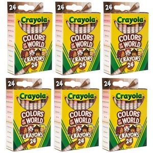 Crayola | Toys | Crayola Bulk Crayon Set Colors Of The World Skin Tone ...